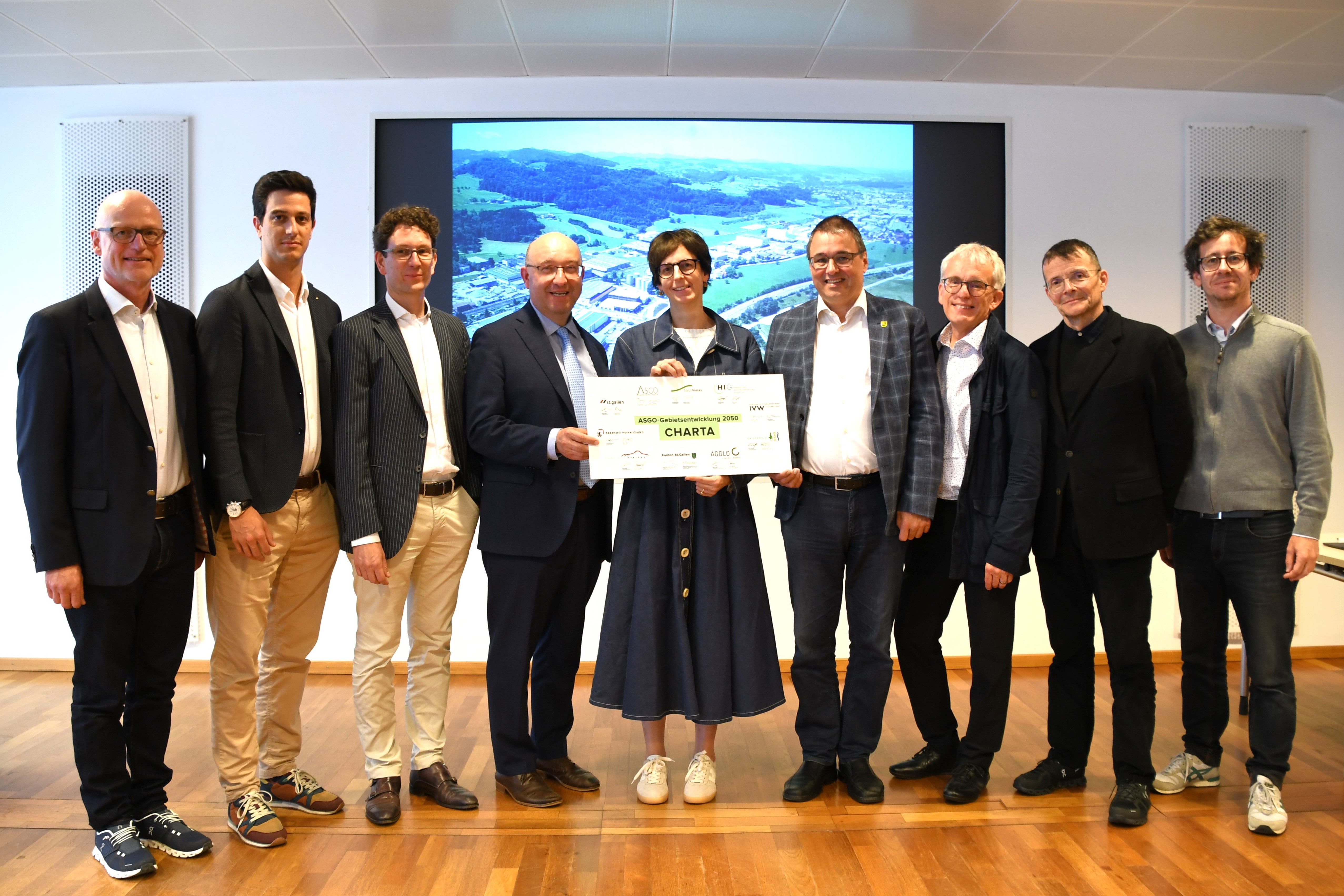 Gemeinsame Vorstellung für ASGO-Gebiet entwickelt | stadt.sg.ch